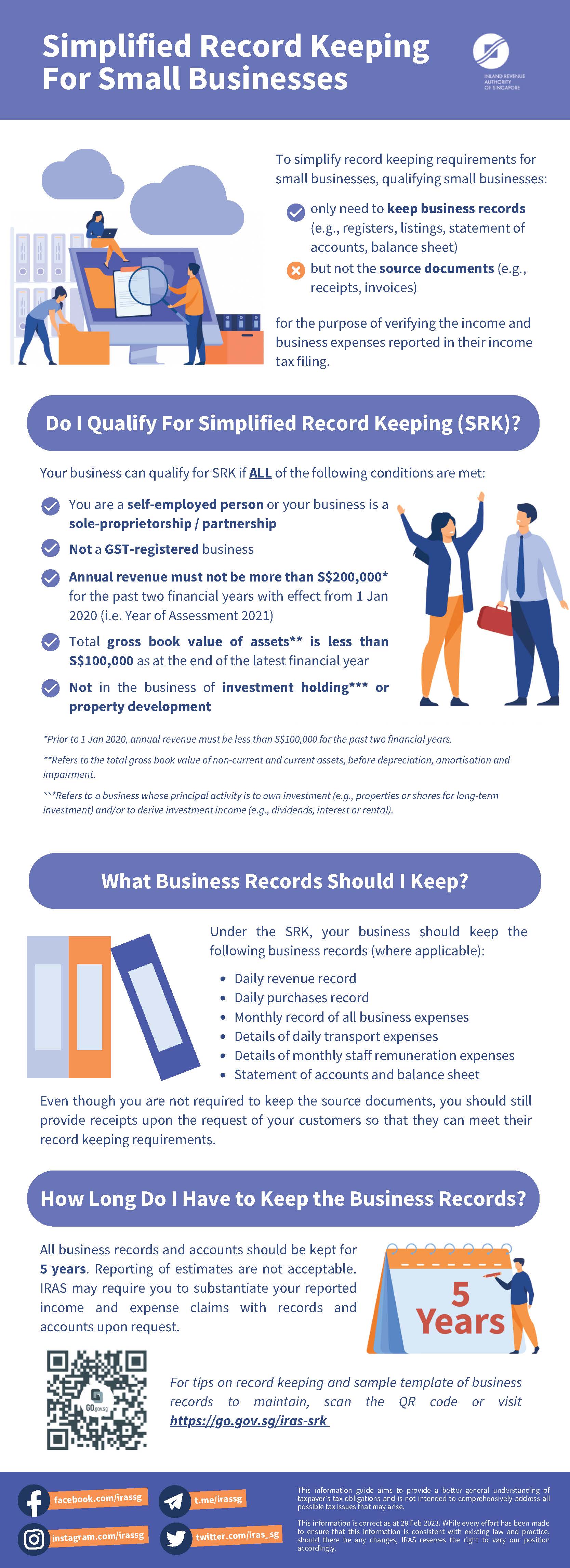 Simplified Record Keeping For Small Businesses | Association of Trade ...